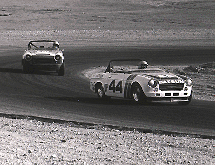 BRE Roadsters on the Track